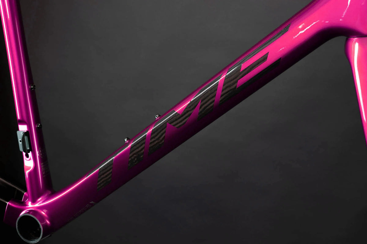 TIME ALPE D'HUEZ DISC ROAD FRAMESET BRILLIANT PINK – Ferrobike HK
