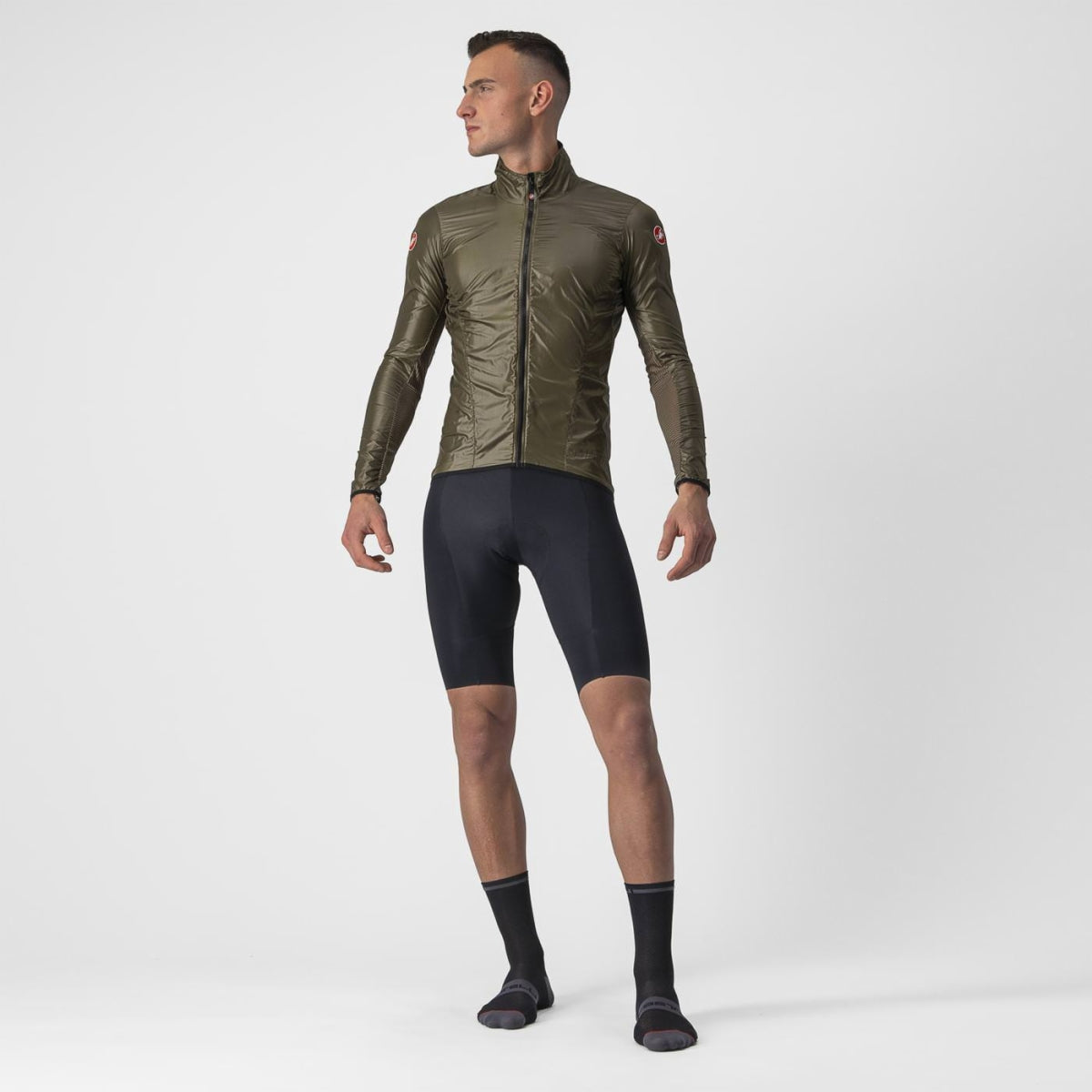 CASTELLI ARIA SHELL 輕量風褸 啡色 – Ferrobike HK