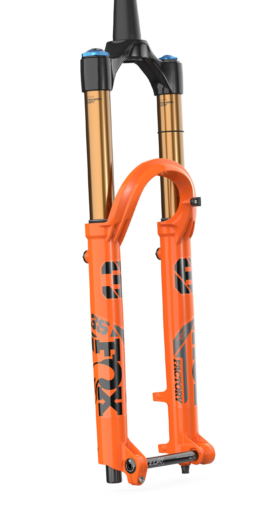 FOX 36 FACTORY KASHIMA FLOAT 29 Grip 2 HSC LSC HSR LSR Shiny Orange Bl ...